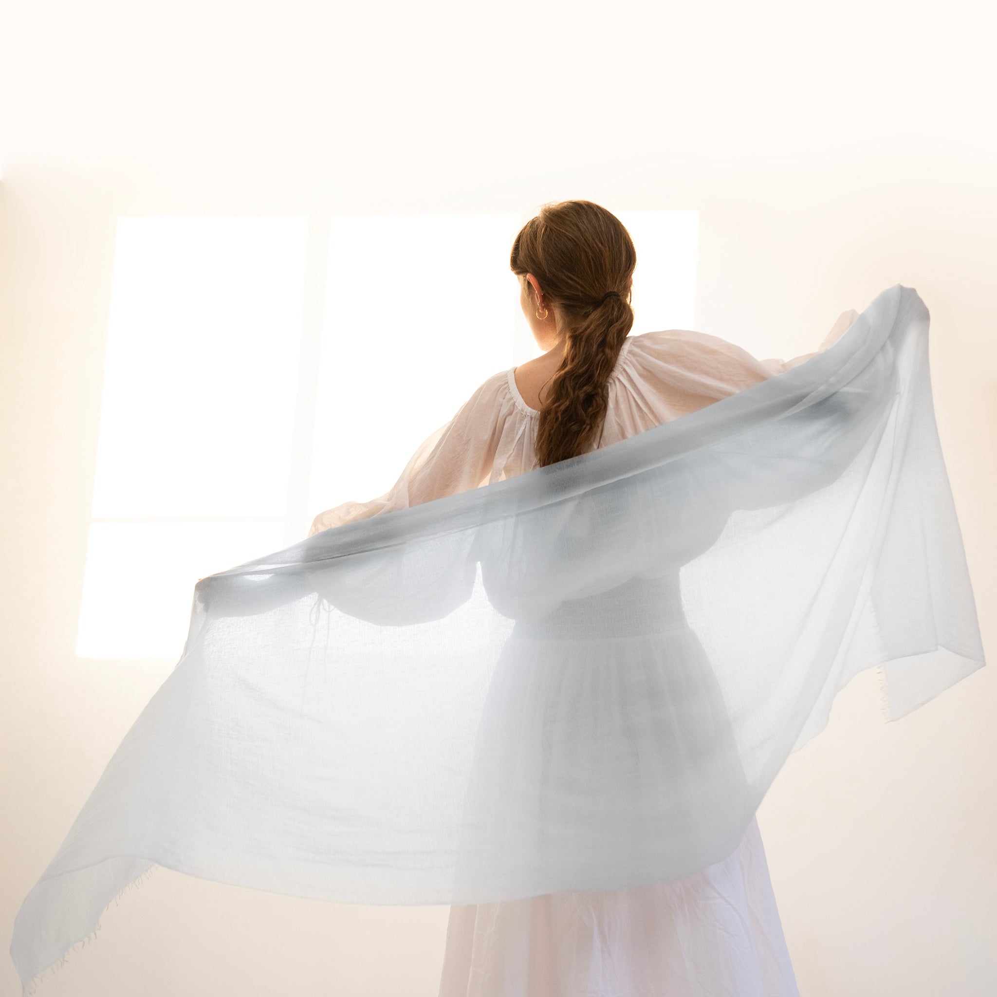 Cashmere Whisper Featherweight Stole Scarf– Meg Cohen Design