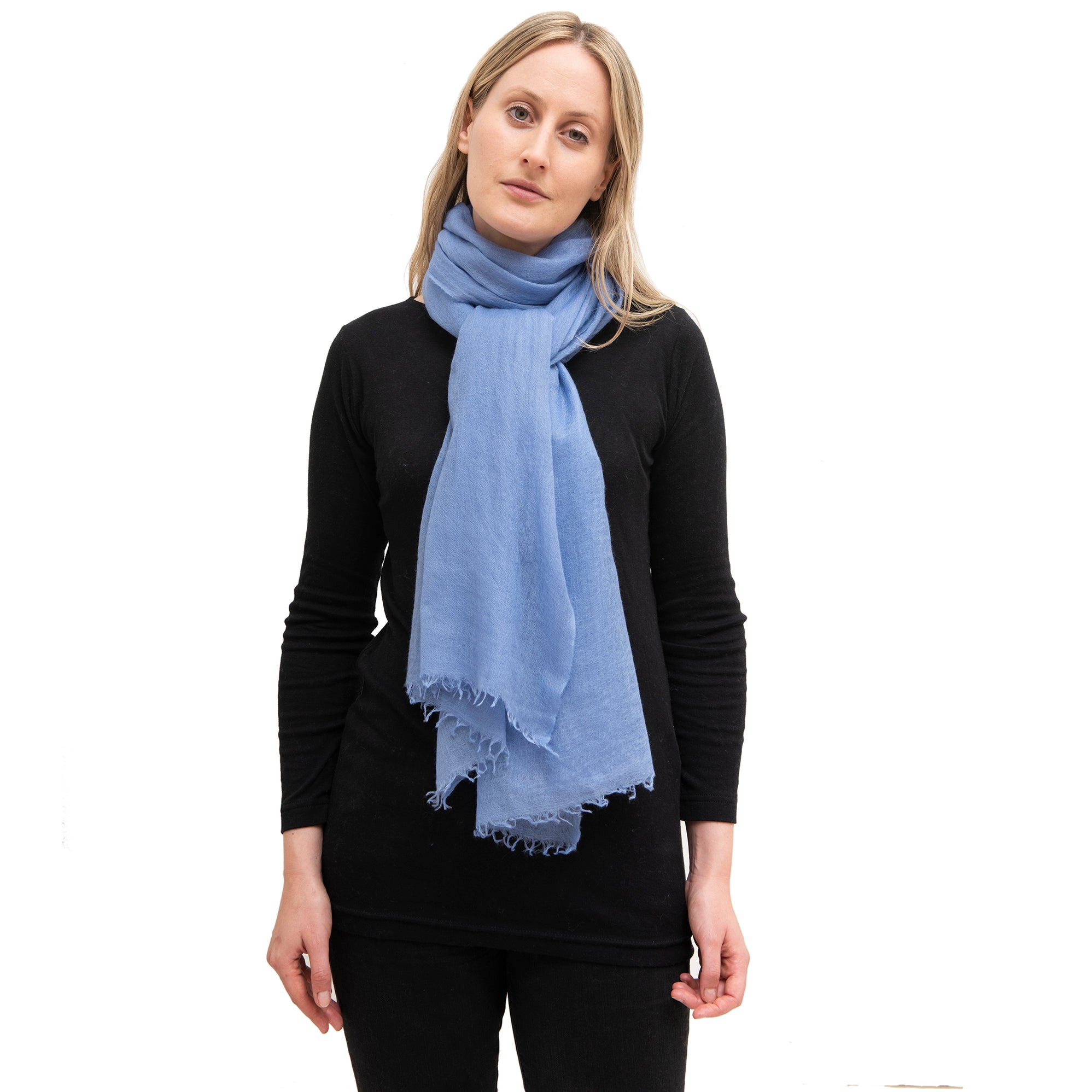 Cashmere Whisper Featherweight Stole Scarf– Meg Cohen Design
