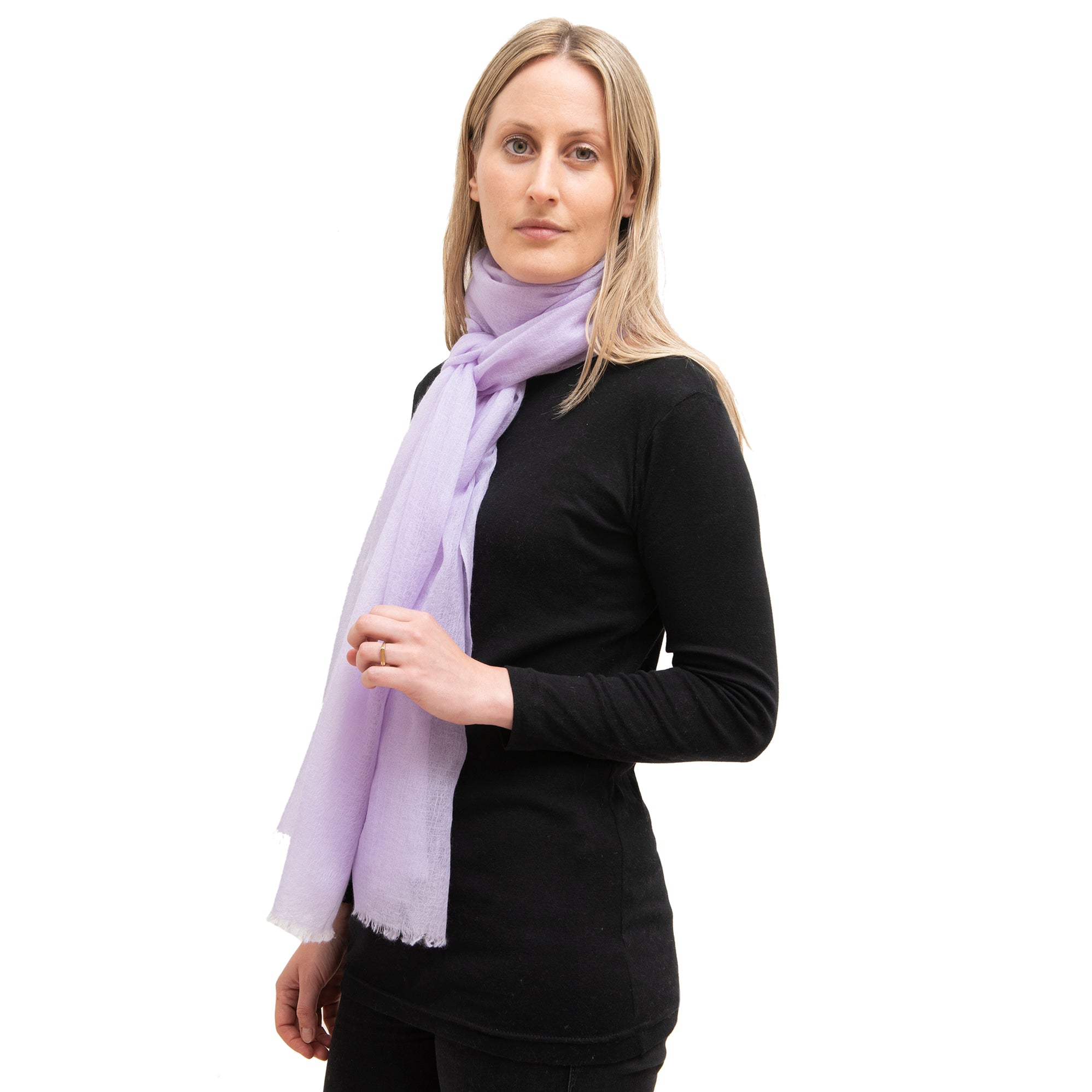 Cashmere Whisper Featherweight Stole Scarf– Meg Cohen Design
